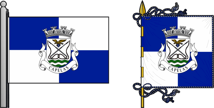 Heráldica da Freguesia de Capelas - Município de Ponta Delgada - Região ...