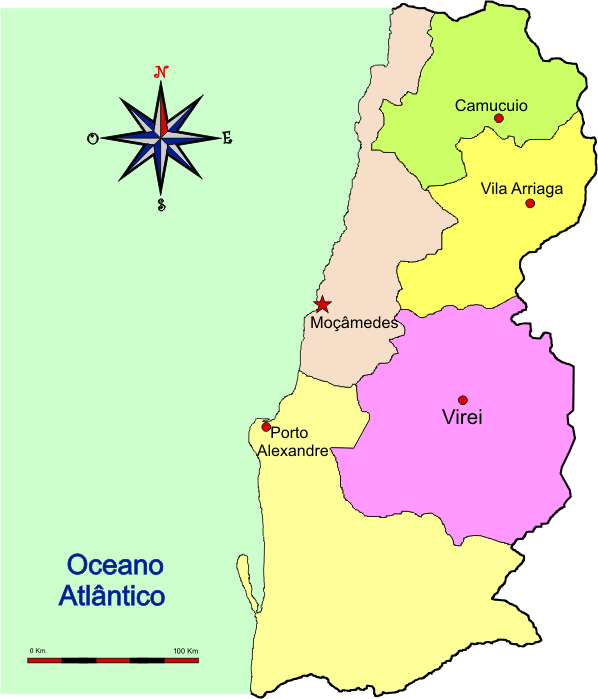 Distrito de Moçâmedes - Província Ultramarina de Angola - Moçâmedes ...